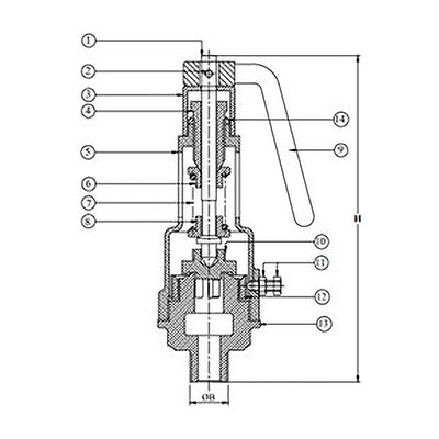 Q-121 – Qinn BRONZE SPRING LOADED SAFETY VALVE OPEN DISCHARGE | Valvco ...